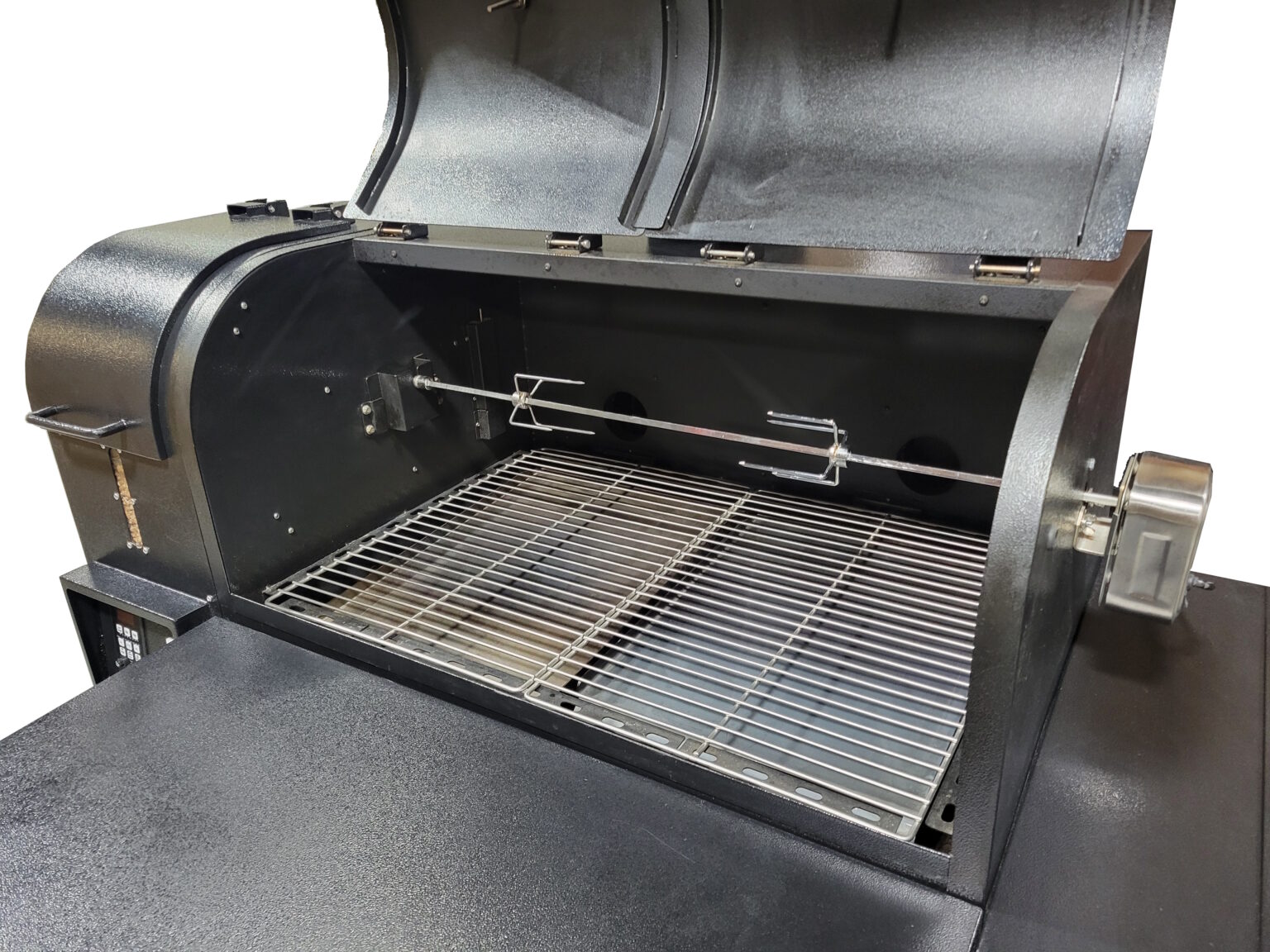 Pellet Pro® 4-250 Horizontal Pellet Smoker | Double Door